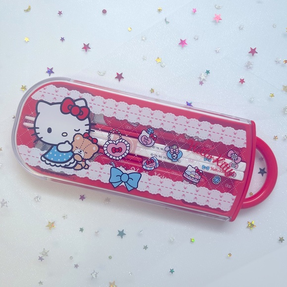 Sanrio | Dining | Sanrio Hello Kitty Utensil Set | Poshmark